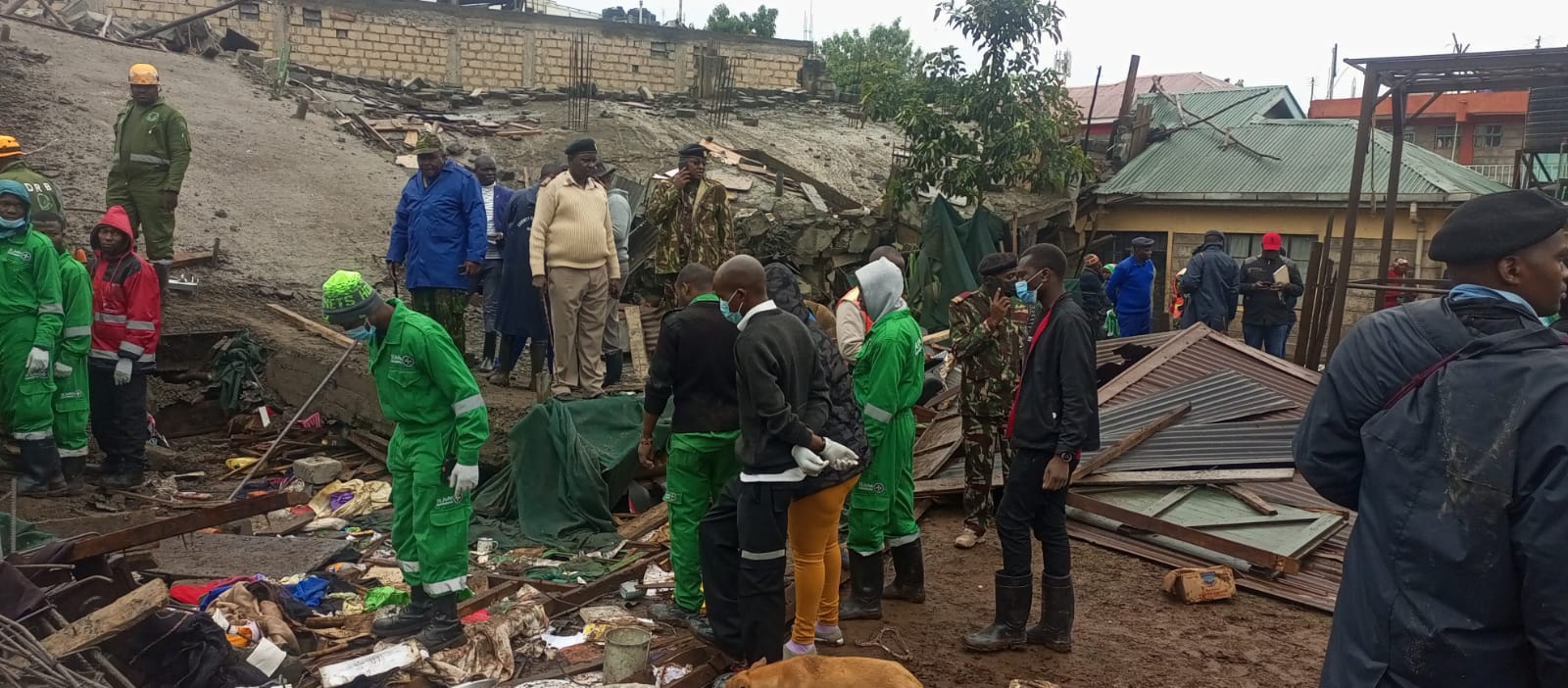 Couple Dies in Ruaka After Six-Storey Building Collapses