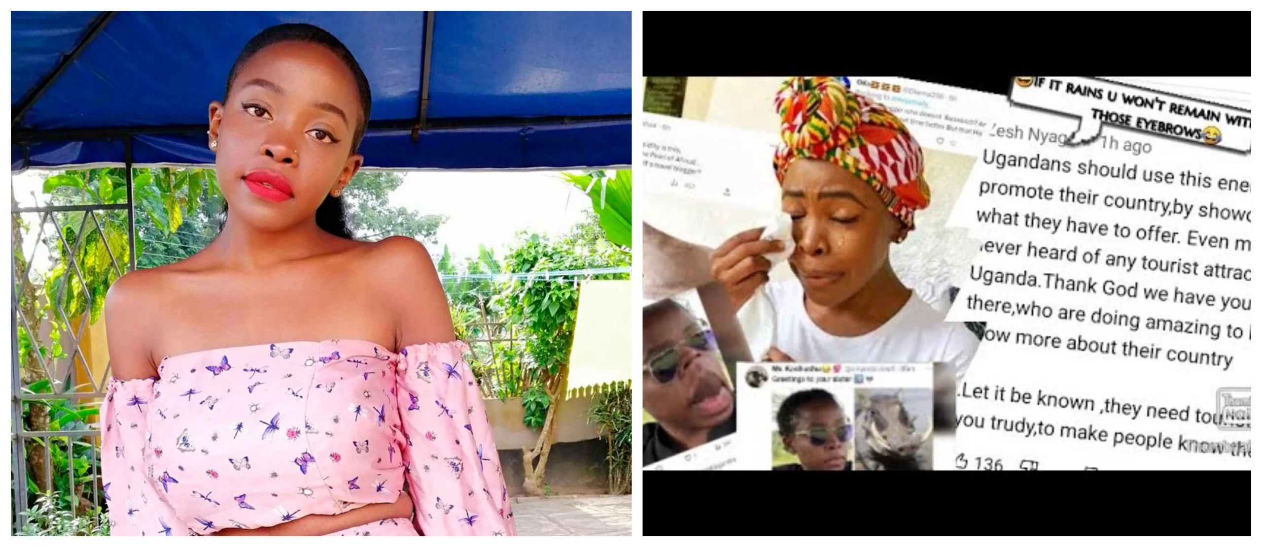 Miss Trudy respond to Ugandan trolls who called her ignorant