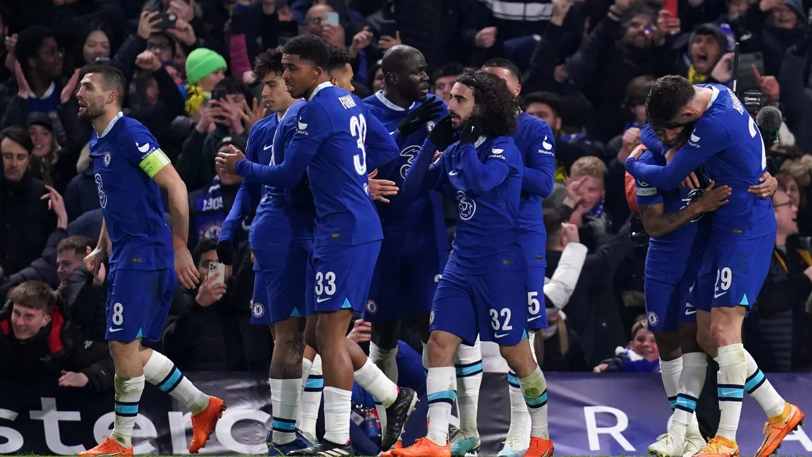 Chelsea 2-1 Aggregate Win, UEFA Champions League Quarters