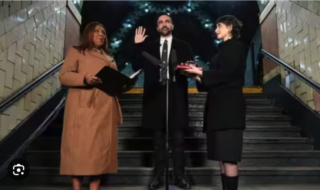 New York Rings in 2026 With Historic Inauguration of Zohran Mamdani as ...